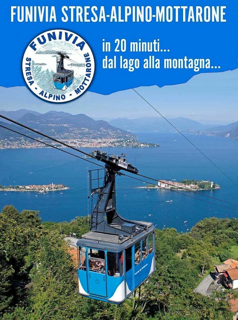 Storia, percorso e revisioni della funivia Stresa - Mottarone