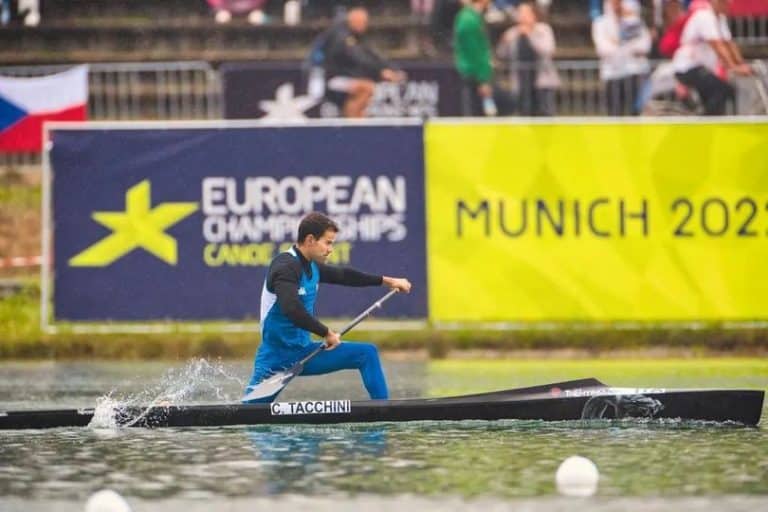 Europei di nuoto: il verbanese Carlo Tacchini bronzo con la canoa