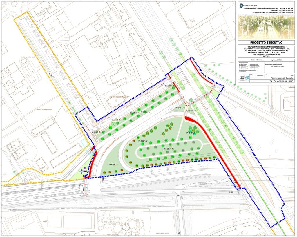 Partono i lavori di sistemazione superficiale del viale della Spina ...