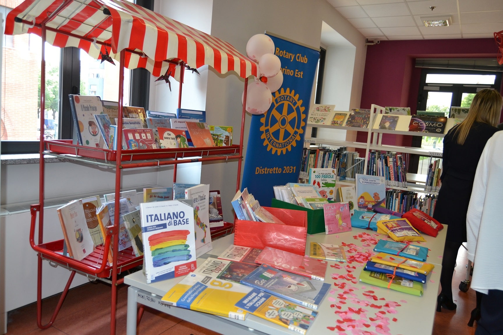 I libri “accessibili” donati dal Club Rotary “Torino Est” alla ...