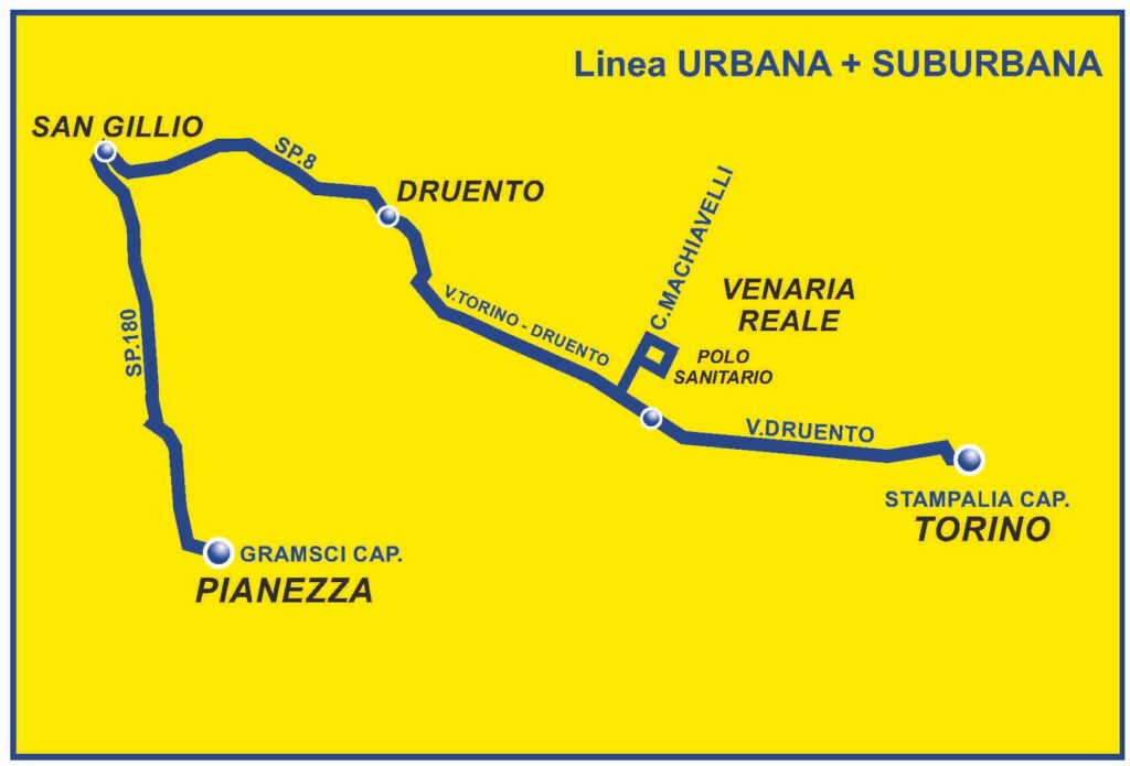 Nella cintura nord-ovest di Torino nuove linee e riorganizzazione dei ...